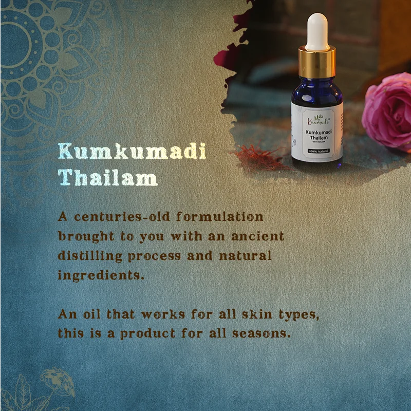 Kumkumadi Thailam with Kesara – Natural & Handmade Skin Care Products ...